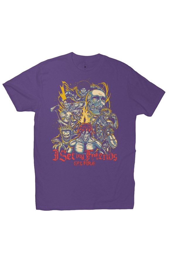 ISMFOF OFFICIAL TOUR SHIRT (PURPLE RUSH) – Plutonian Clothing