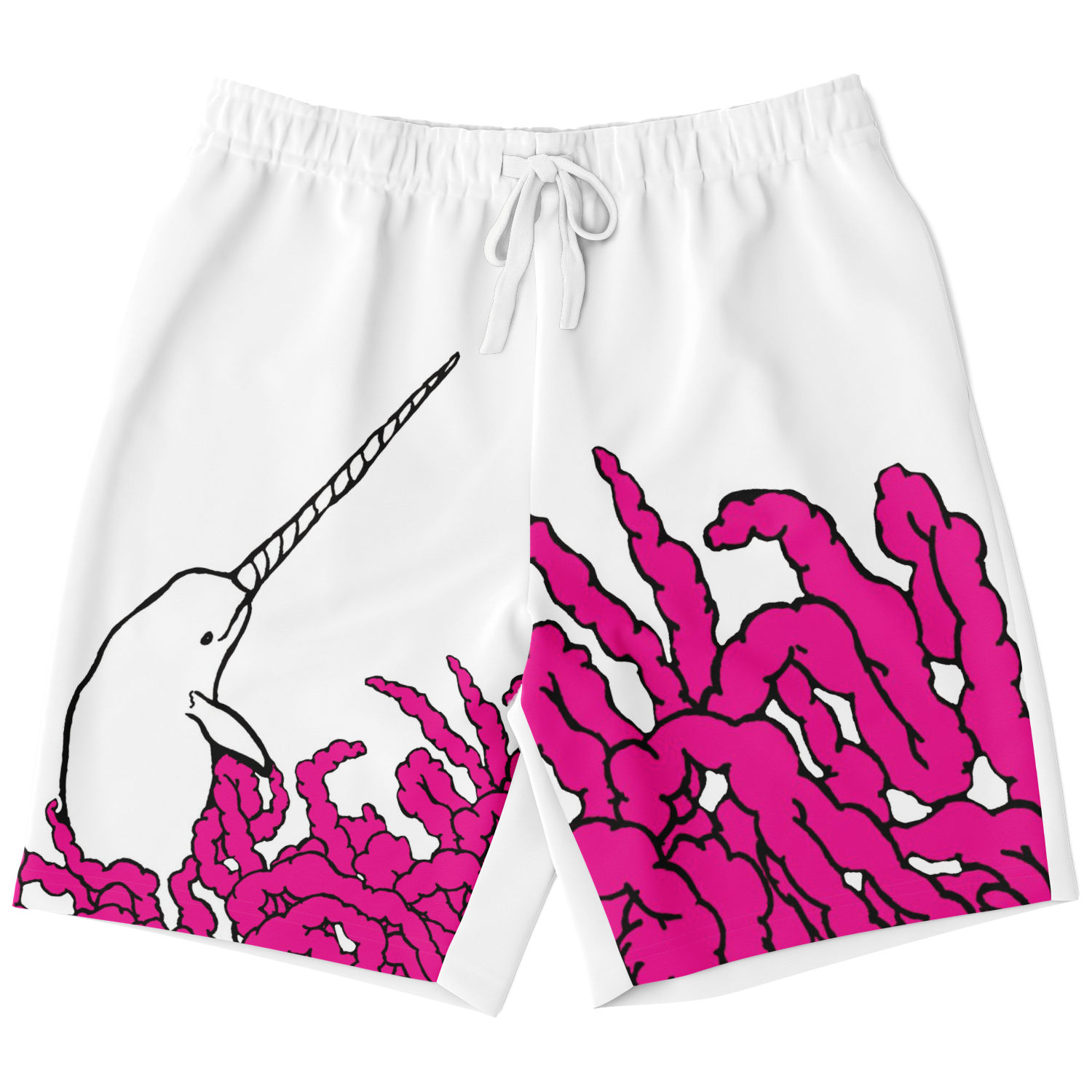 ISMFOF Slaughter Shorts! (White) – Plutonian Clothing