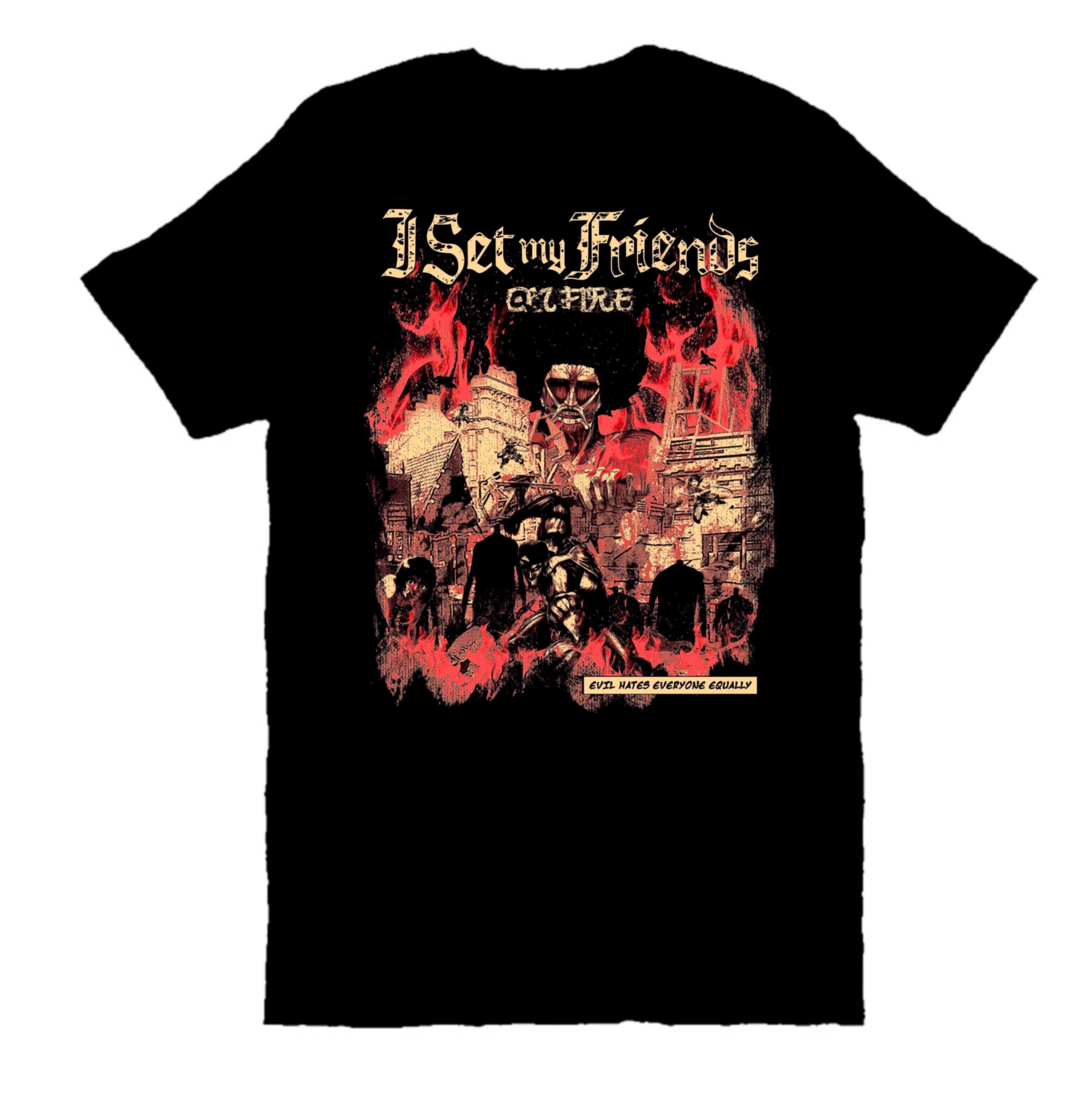 Attack On Puff Titan ® (Evil Hates Everyone Equally) ISMFOF Shirt | Co ...